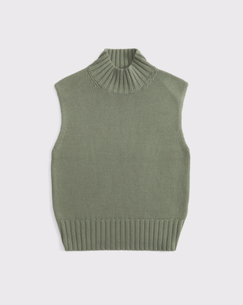 Women's Mockneck Sweater Shell Top | Women's Tops | Abercrombie.com
