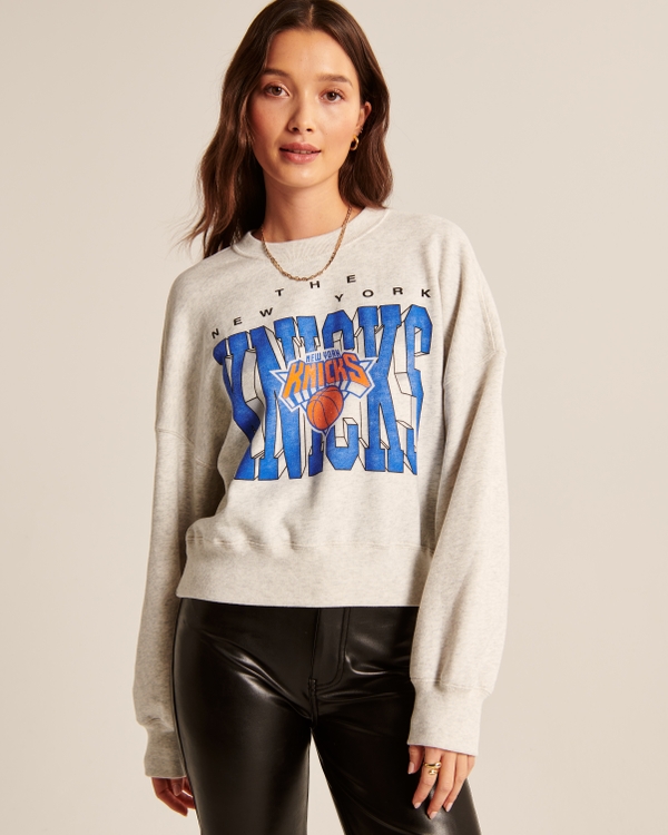 Women's Crew Neck Sweatshirts | Abercrombie & Fitch