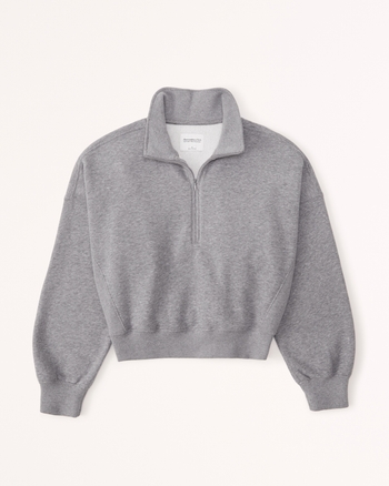 Women's Essential Sunday Half-Zip | Women's Clearance | Abercrombie.com