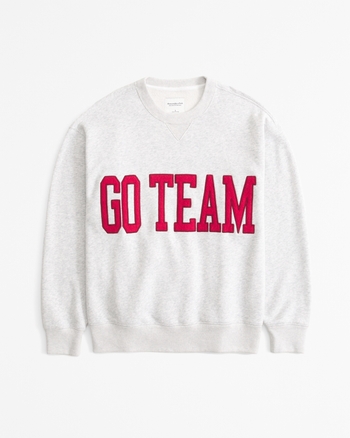 Women's Go Team Vintage Sunday Crew | Women's Tops | Abercrombie.com