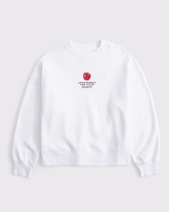 Women's Graphic Logo Classic Sunday Crew | Women's Tops | Abercrombie.com