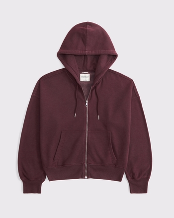 Women's Sunday Hooded Full-Zip | Women's Tops | Abercrombie.com