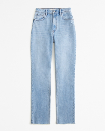 Women's Curve Love Ultra High Rise 90s Straight Jean | Women's ...