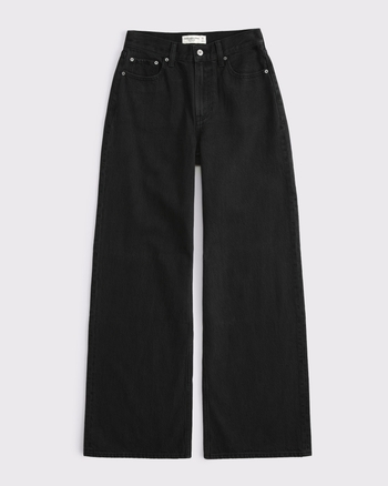 Femme Jean Taille Haute à Jambe Large Curve Love Femme Bas