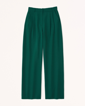 Women's Curve Love A&F Sloane Tailored Pant | Women's Bottoms ...