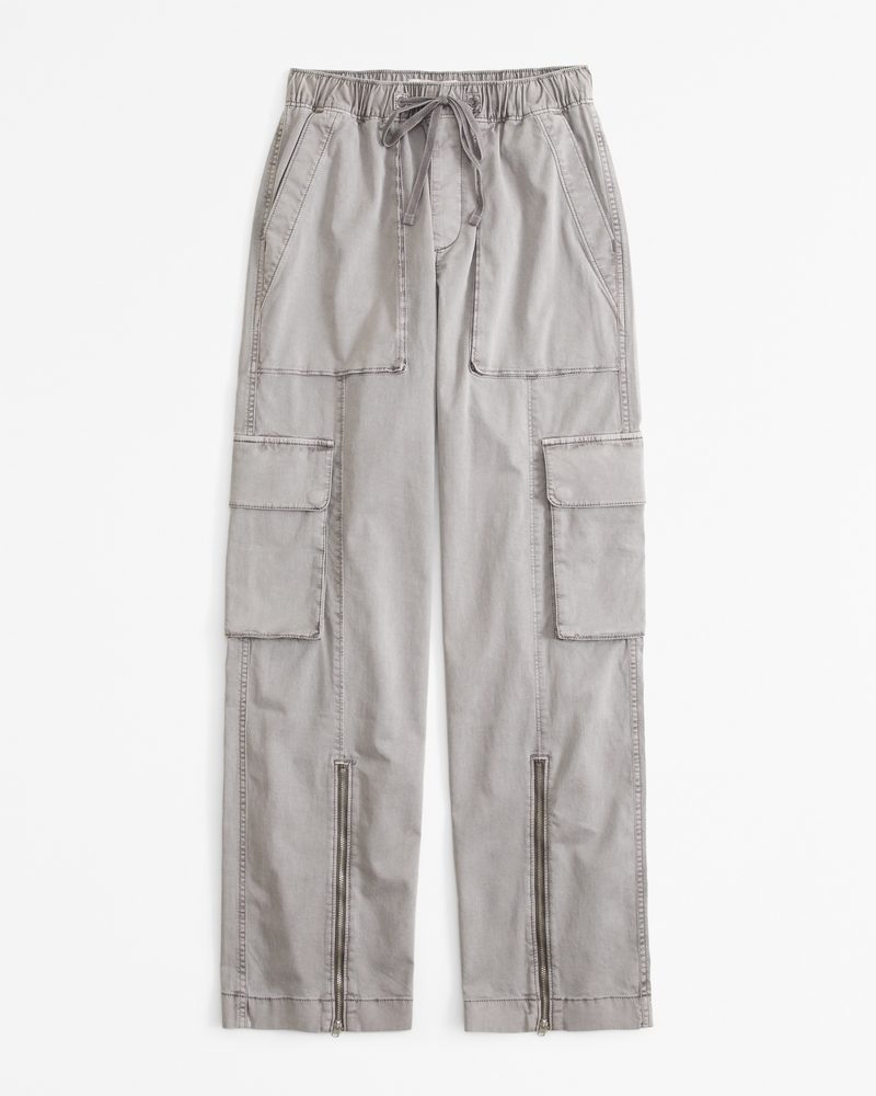 Women's Baggy Cargo Pull-On Pant | Women's Bottoms | Abercrombie.com