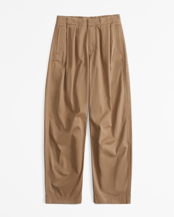 Women's Mid Rise Barrel Pant | Women's Clearance | Abercrombie.com
