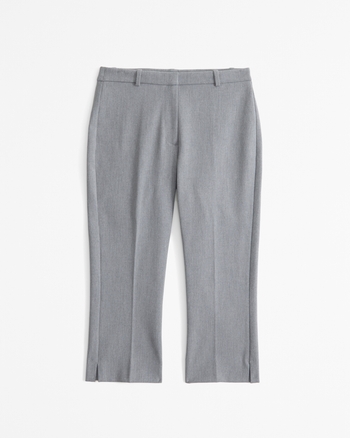 Women's Curve Love Mid Rise Tailored Capri Pant | Women's Clearance ...
