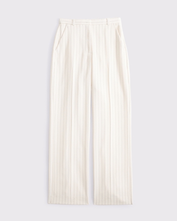 Femme A&F Sloane High Rise Tailored Wide Leg Pant | Femme Bas ...