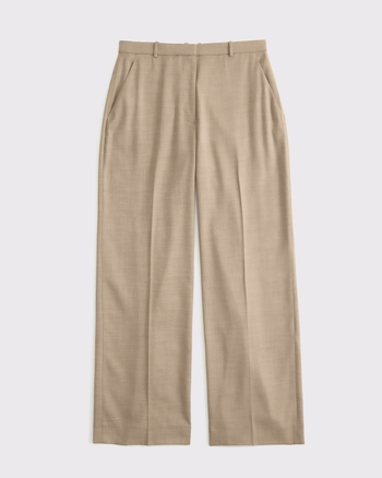 Damen Elegante A&F Sloane High Rise Hose mit weitem Bein | Damen ...