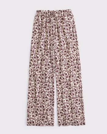 Women's Crinkle Textured Pull-On Pant | Women's Bottoms | Abercrombie.com