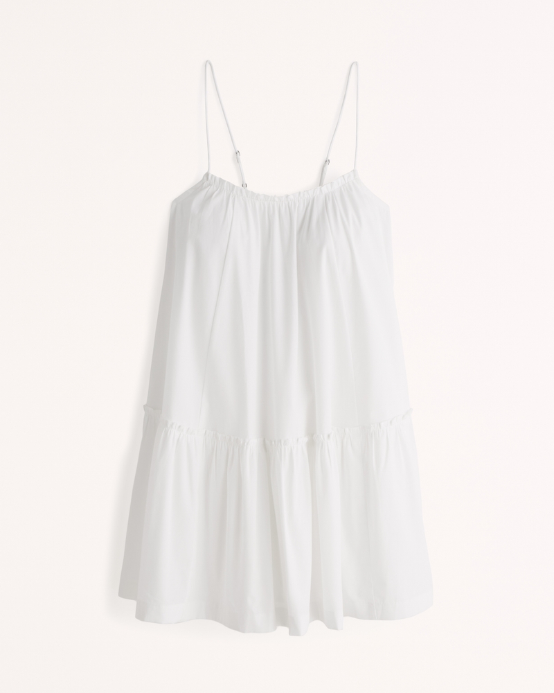 Women's Ruffle Trapeze Mini Dress | Women's Sale | Abercrombie.com