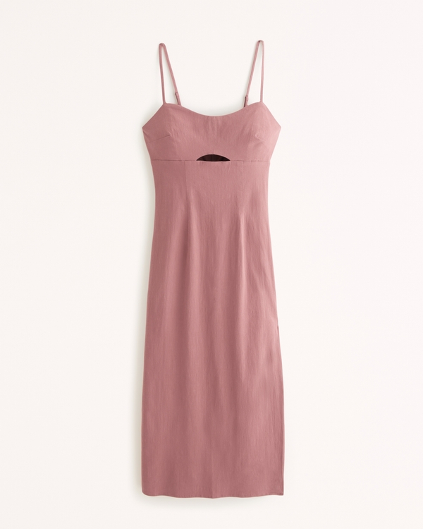Women's Midi Dresses | Mid Length | Abercrombie & Fitch