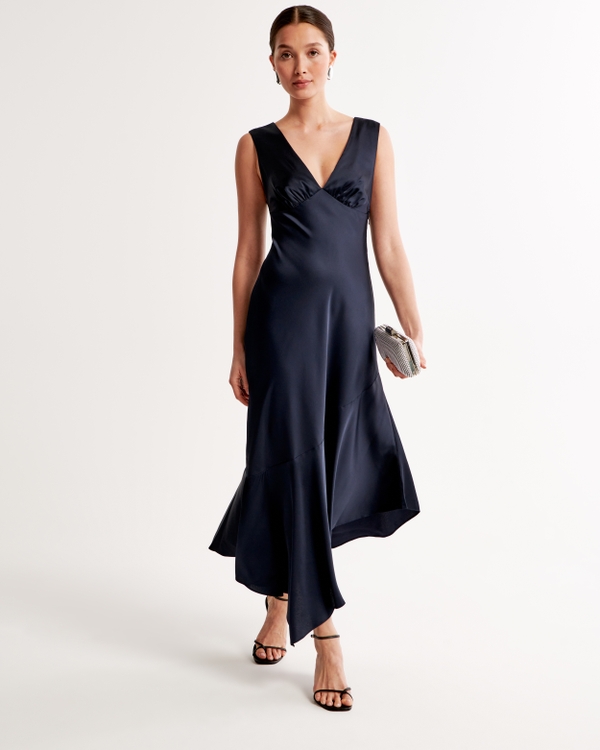 Womens Midi Dresses Mid Length Abercrombie And Fitch