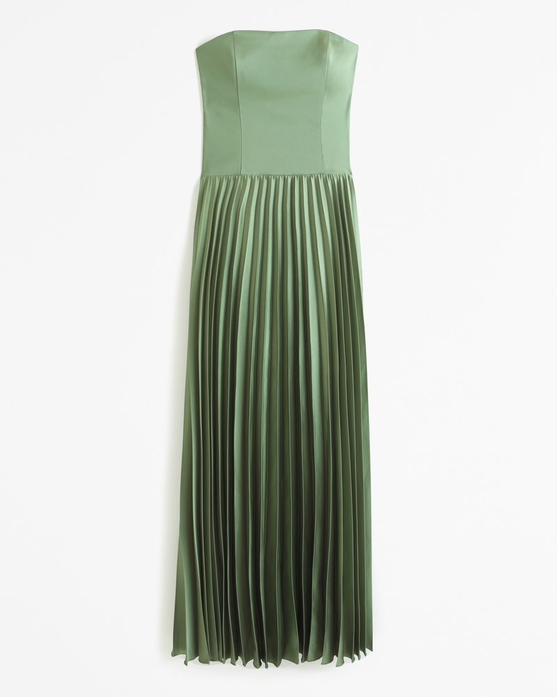 Women's The A&F Giselle Strapless Drop-Waist Maxi Dress | Women's ...