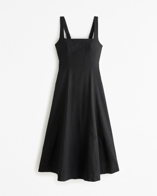 Women's Midi Dresses | Mid Length | Abercrombie & Fitch