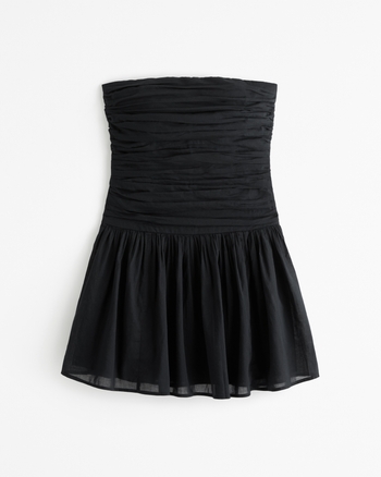 Women's The A&F Emerson Drop-Waist Mini Dress | Women's Clearance ...