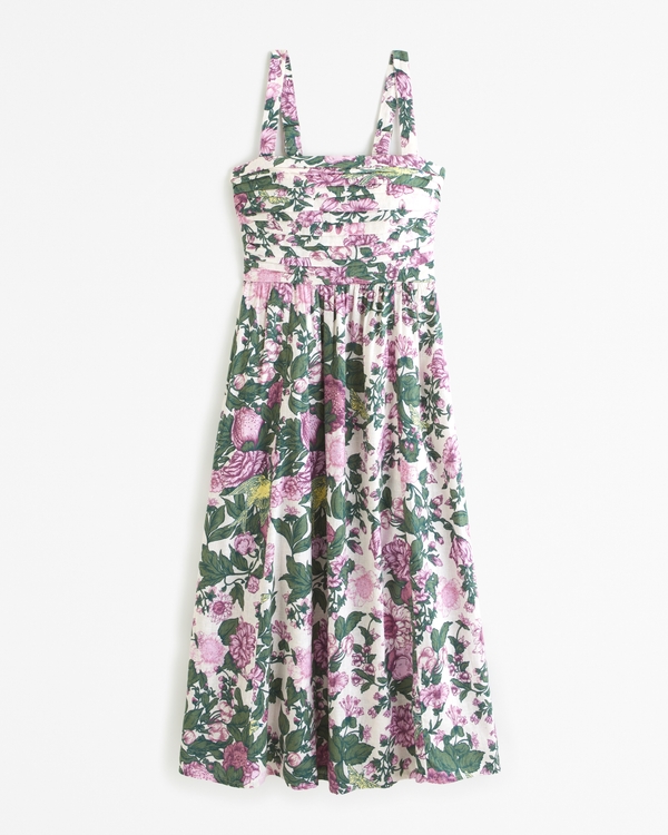 Women's Midi Dresses | Mid Length | Abercrombie & Fitch