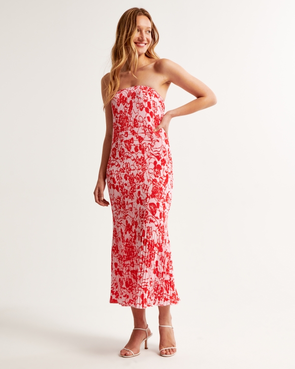 Women's Midi Dresses | Mid Length | Abercrombie & Fitch