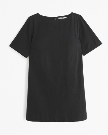 Womens Linen Blend T Shirt Dress Womens Dresses And Jumpsuits