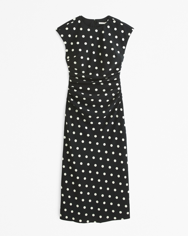 Womens Midi Dresses Mid Length Abercrombie And Fitch