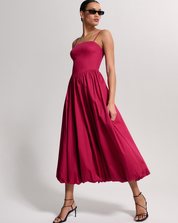 Midi Dresses for Women | Mid Length | Abercrombie & Fitch