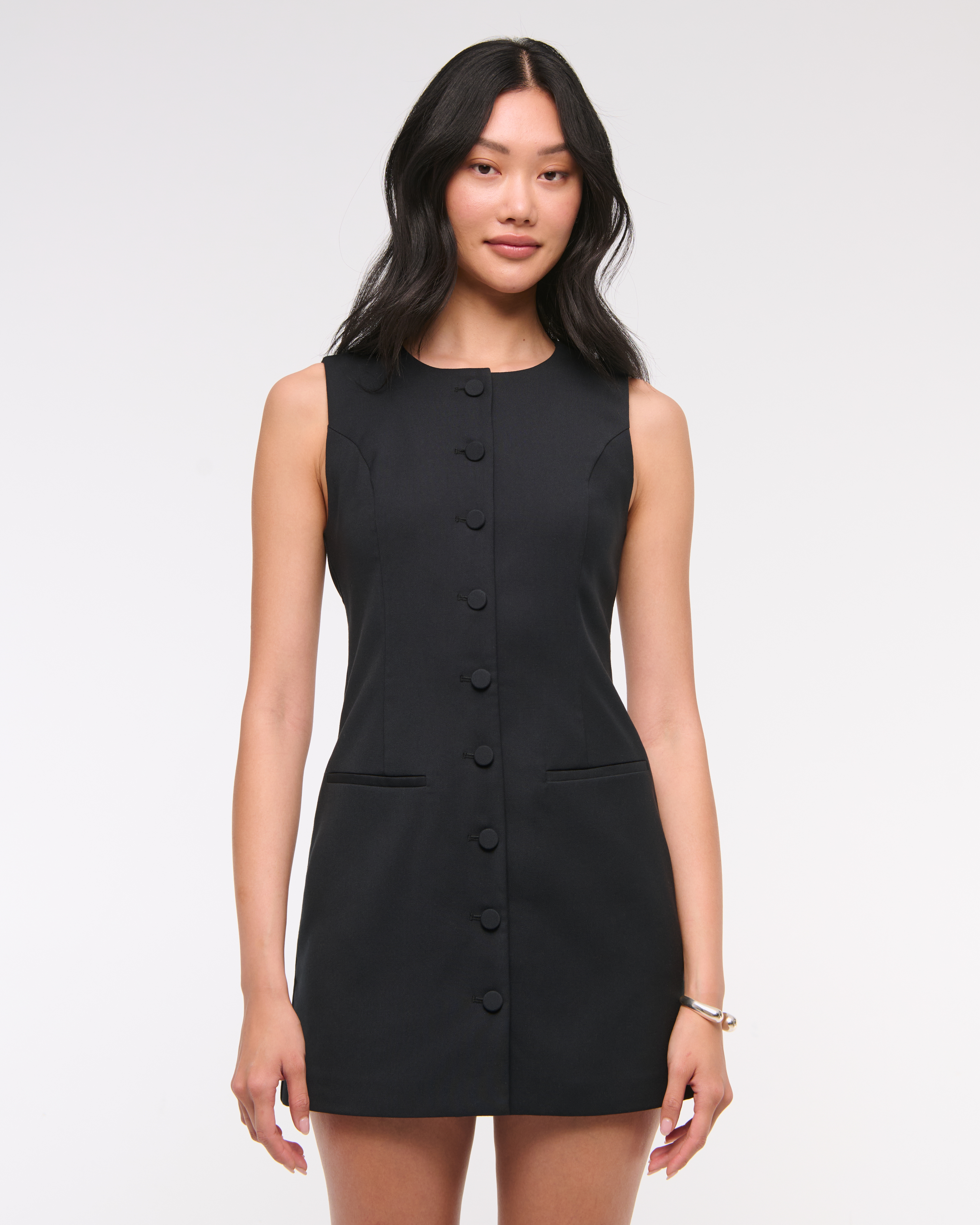 Women's The A&F Mara High-Neck Vest Mini Dress | Women's Women's The A&F Mara High-Neck Vest Mini Dress | Women's