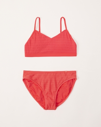 Girls Triangle Two Piece Swimsuit Girls Swimsuits