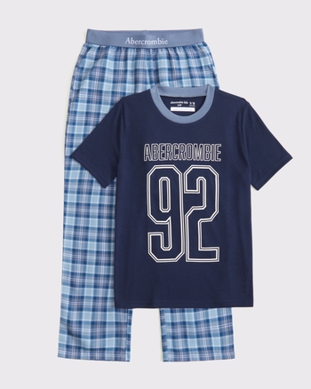 boys flannel pajama set | boys pajamas | Abercrombie.com