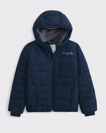 boys cozy performance puffer | boys coats & jackets | Abercrombie.com
