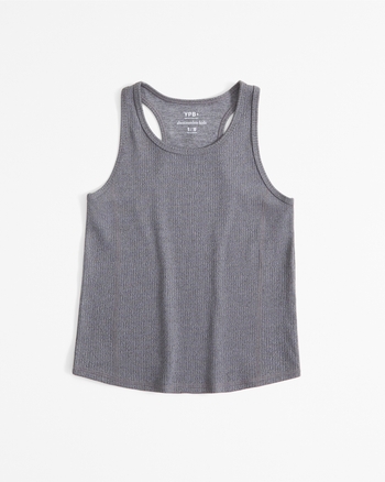 girls ypb cropped active rib tank | girls clearance | Abercrombie.com