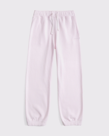 girls essential logo fleece sweatpants | girls sale | Abercrombie.com