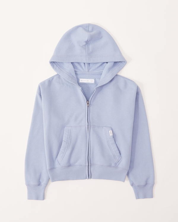 girls zip up hoodies | abercrombie kids