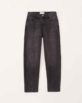 girls high rise mini mom jeans | girls clearance | Abercrombie.com