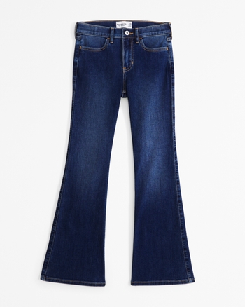 girls high rise flare jeans | girls clearance | Abercrombie.com