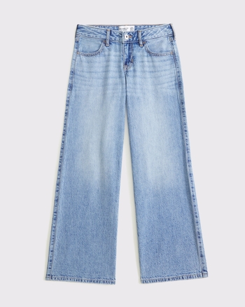 girls low rise baggy jeans | girls bottoms | Abercrombie.com