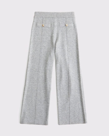 girls pull-on wide leg sweater pants | girls clearance | Abercrombie.com
