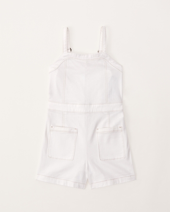 girls denim romper | girls sale | Abercrombie.com