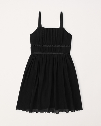 girls ruched plisse dress | girls dresses & rompers | Abercrombie.com